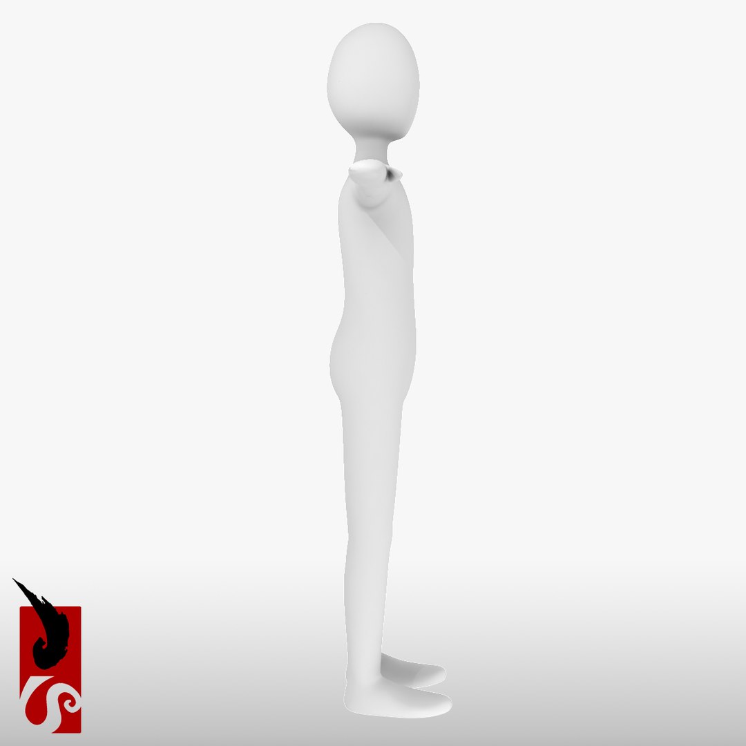 3d Model White Man - Generic