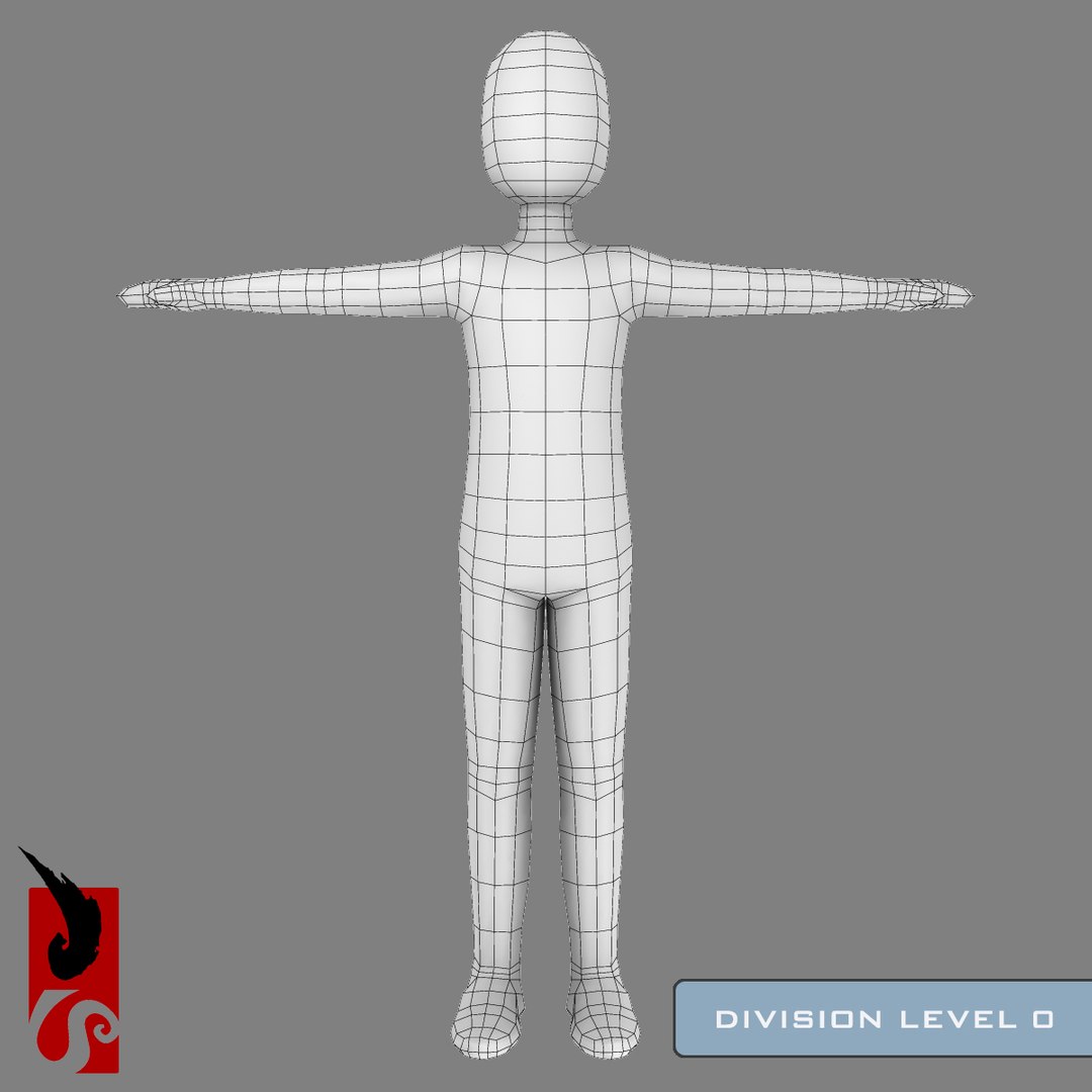 3d Model White Man - Generic