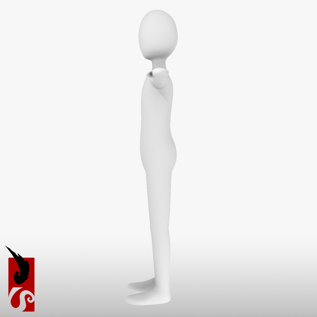 3d Model White Man - Generic