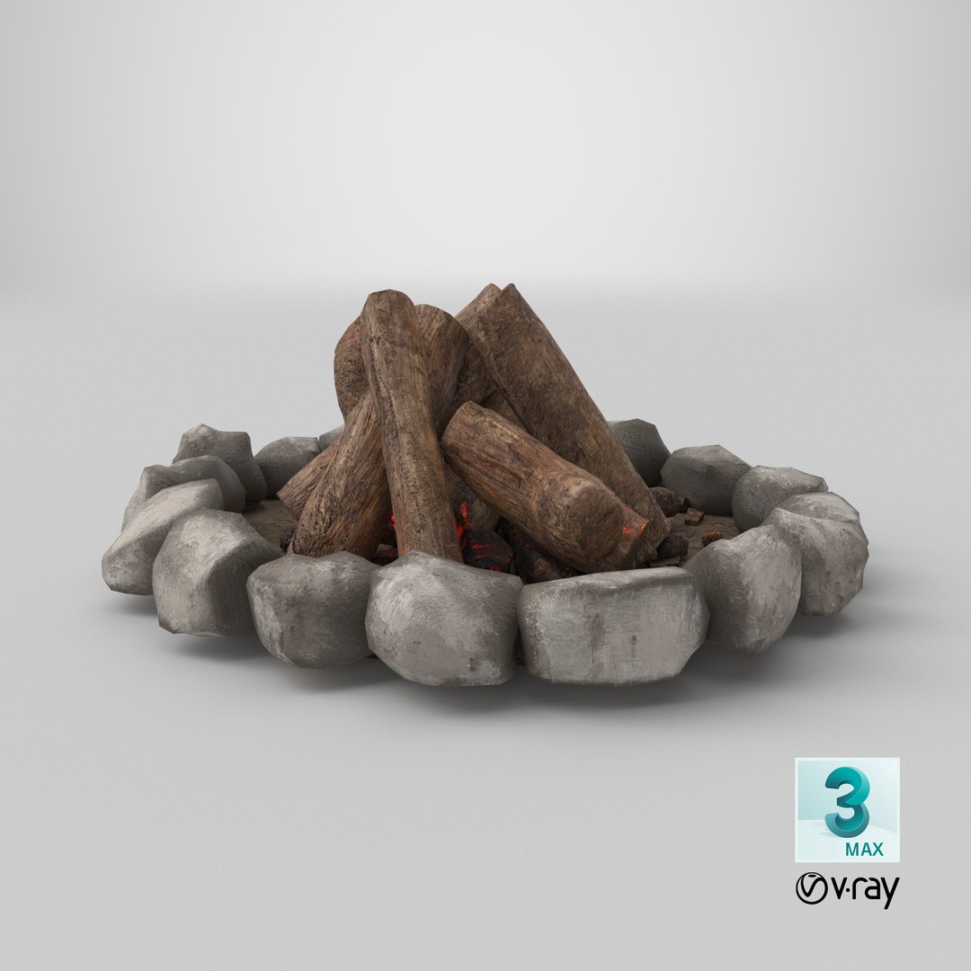 3D Campfire 3 - TurboSquid 2130312