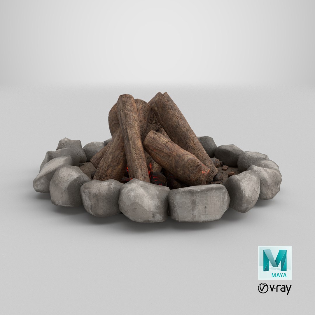 3D Campfire 3 - TurboSquid 2130312