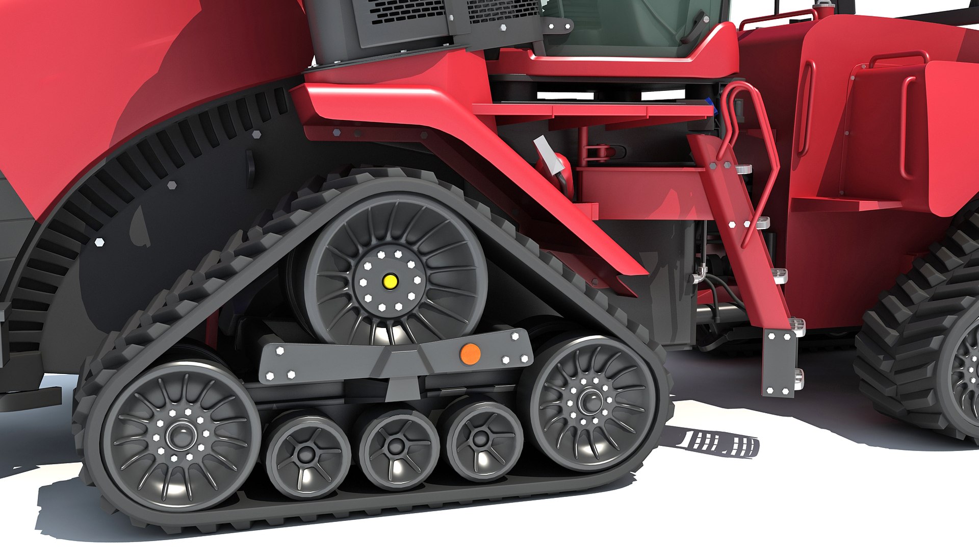 3D Tracked Articulated Tractor Model - TurboSquid 1612646