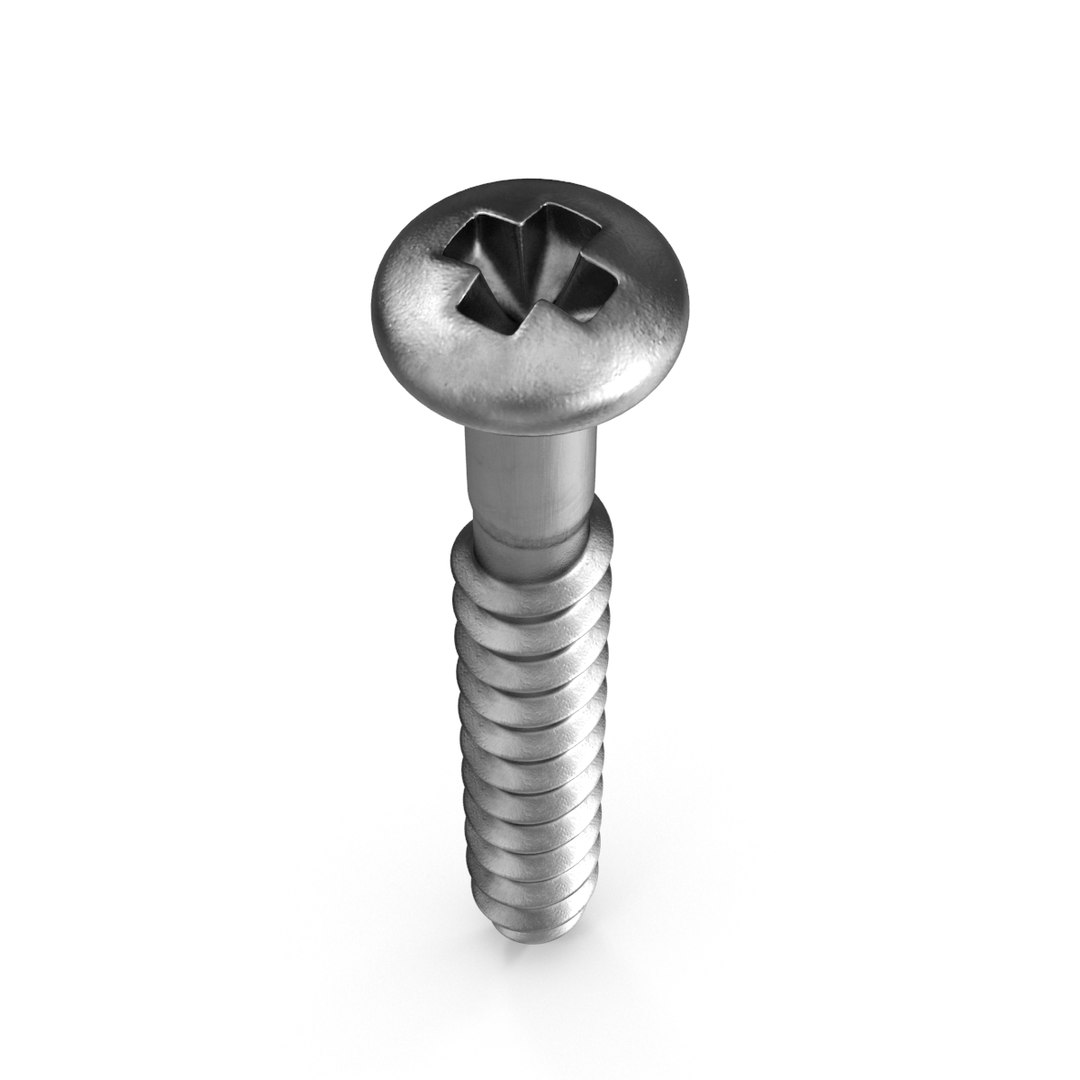 Head Screw 3D Model - TurboSquid 1193333
