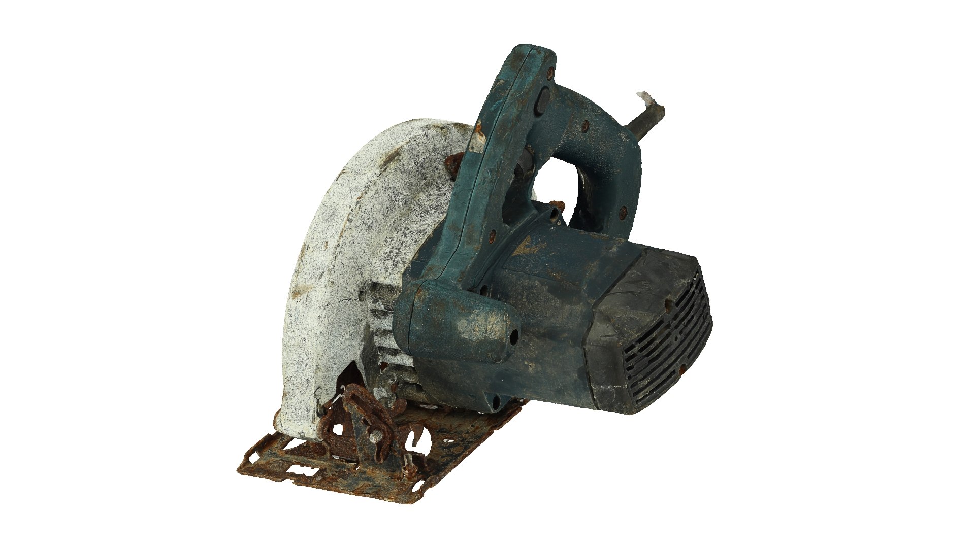 Rusty Circular Saw Raw Scanned 3D - TurboSquid 1805262