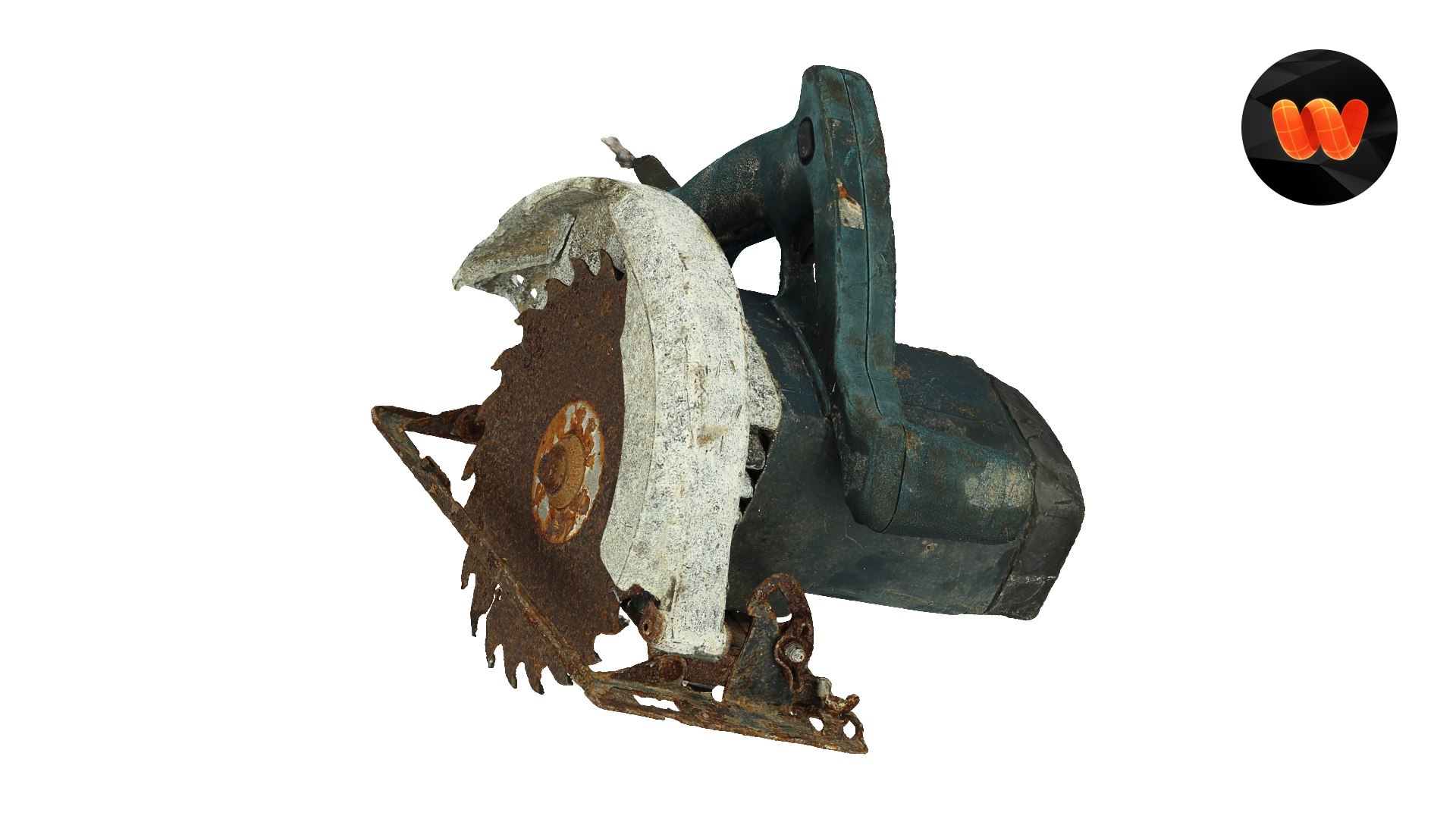Rusty Circular Saw Raw Scanned 3D - TurboSquid 1805262