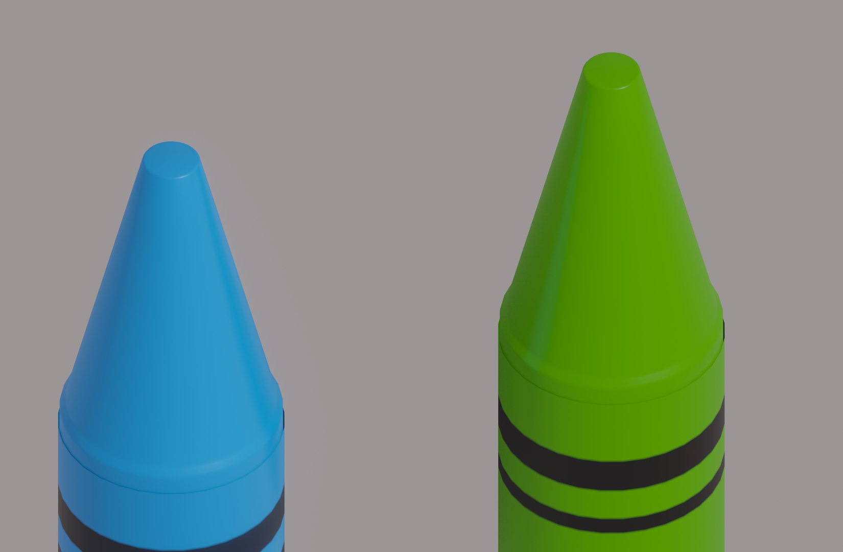Crayons 3D Model - TurboSquid 1868129