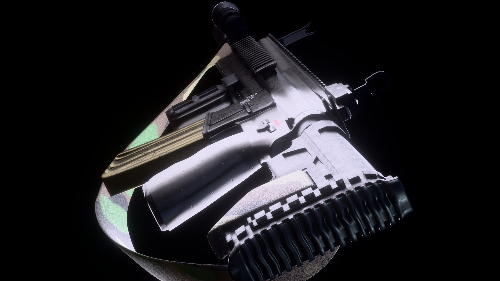 HK 416 Rifle Model - TurboSquid 2400915