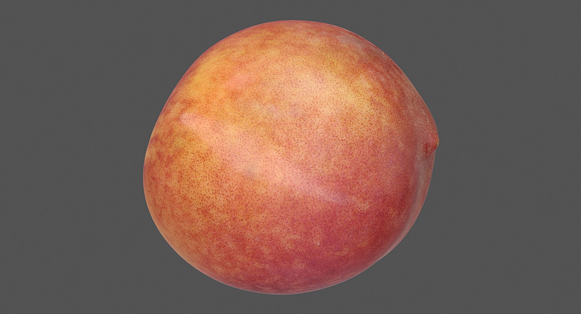 Realistic Peach 3D Model - TurboSquid 1177658