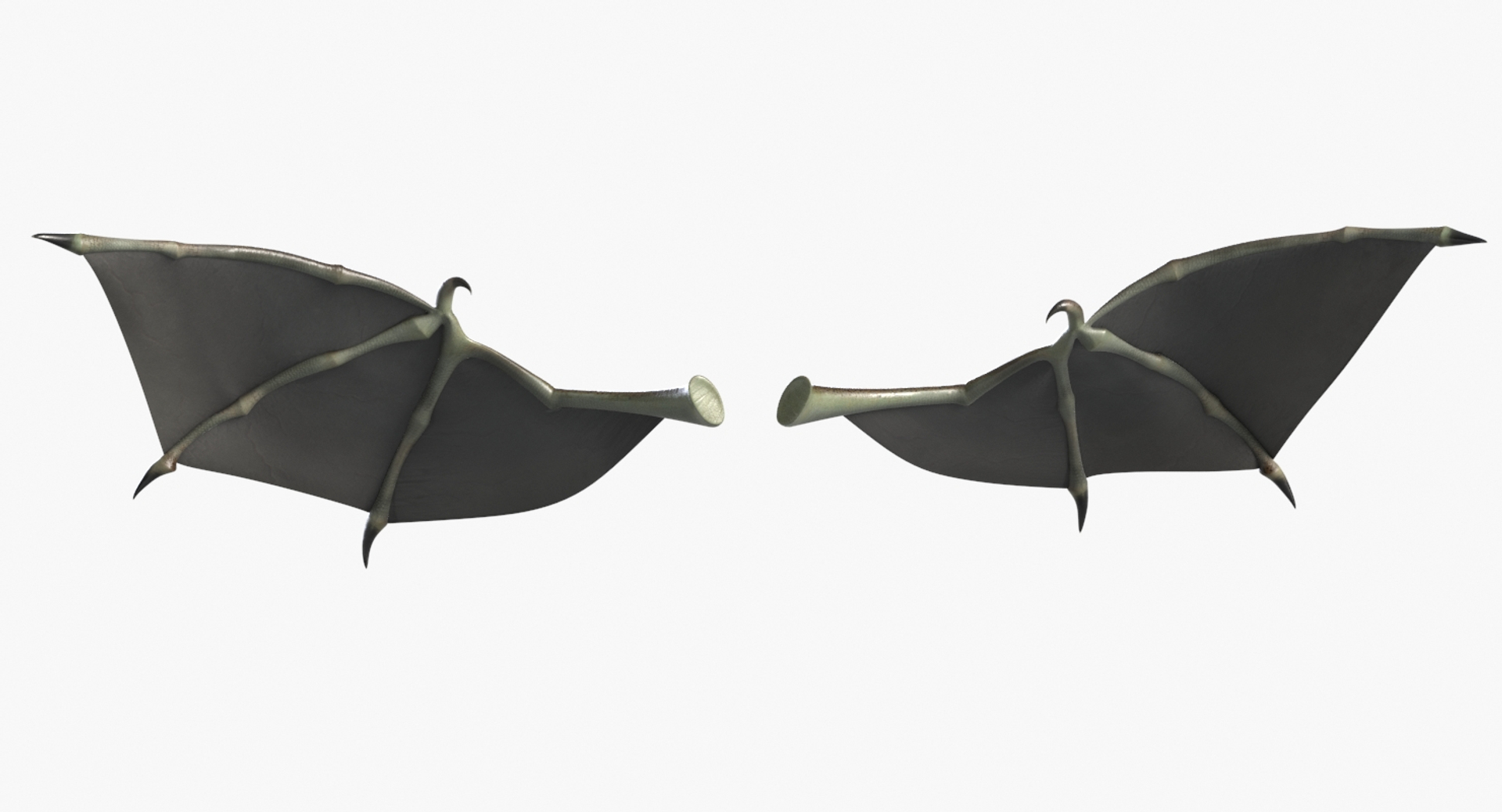 Demon Wings 3 Pose 3D Model - TurboSquid 1427765