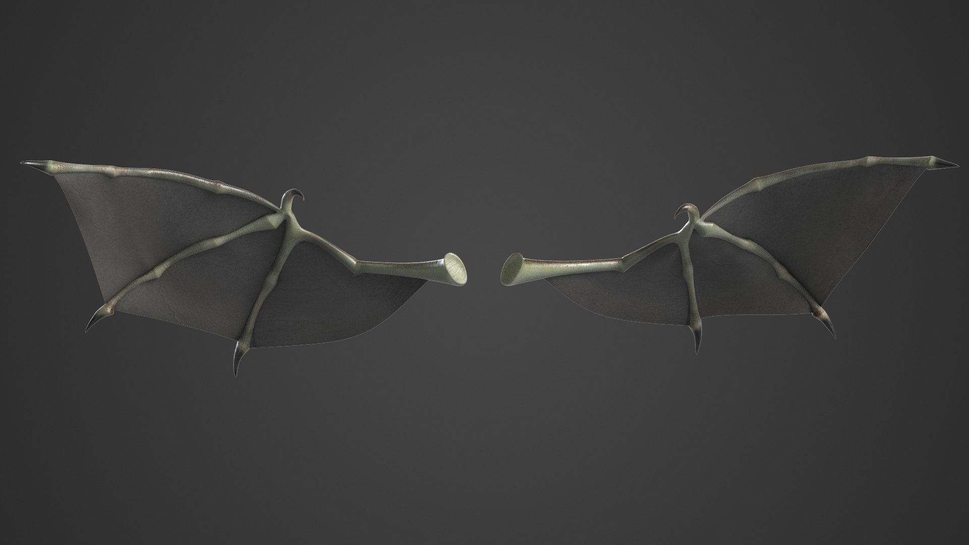 Demon Wings 3 Pose 3D Model - TurboSquid 1427765
