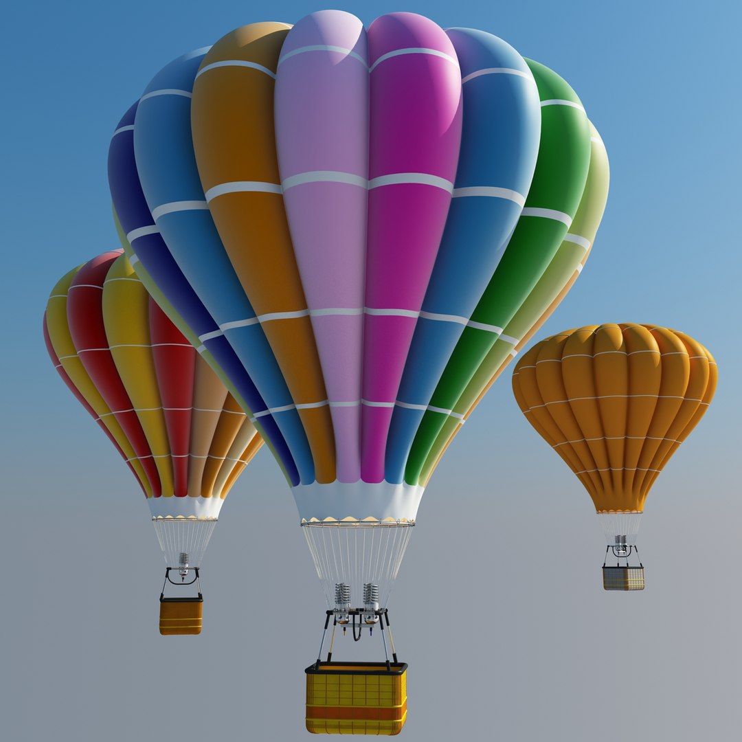 3d Hot Air Balloon