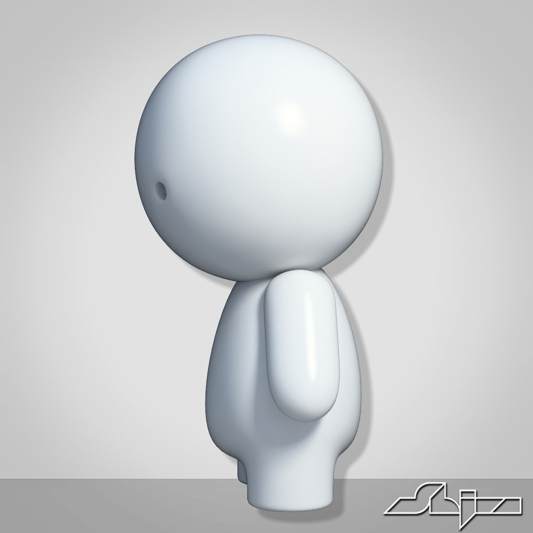 3d Cute Character Candy Man