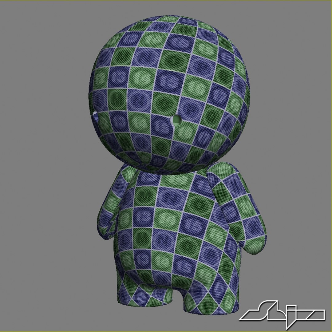 3d Cute Character Candy Man