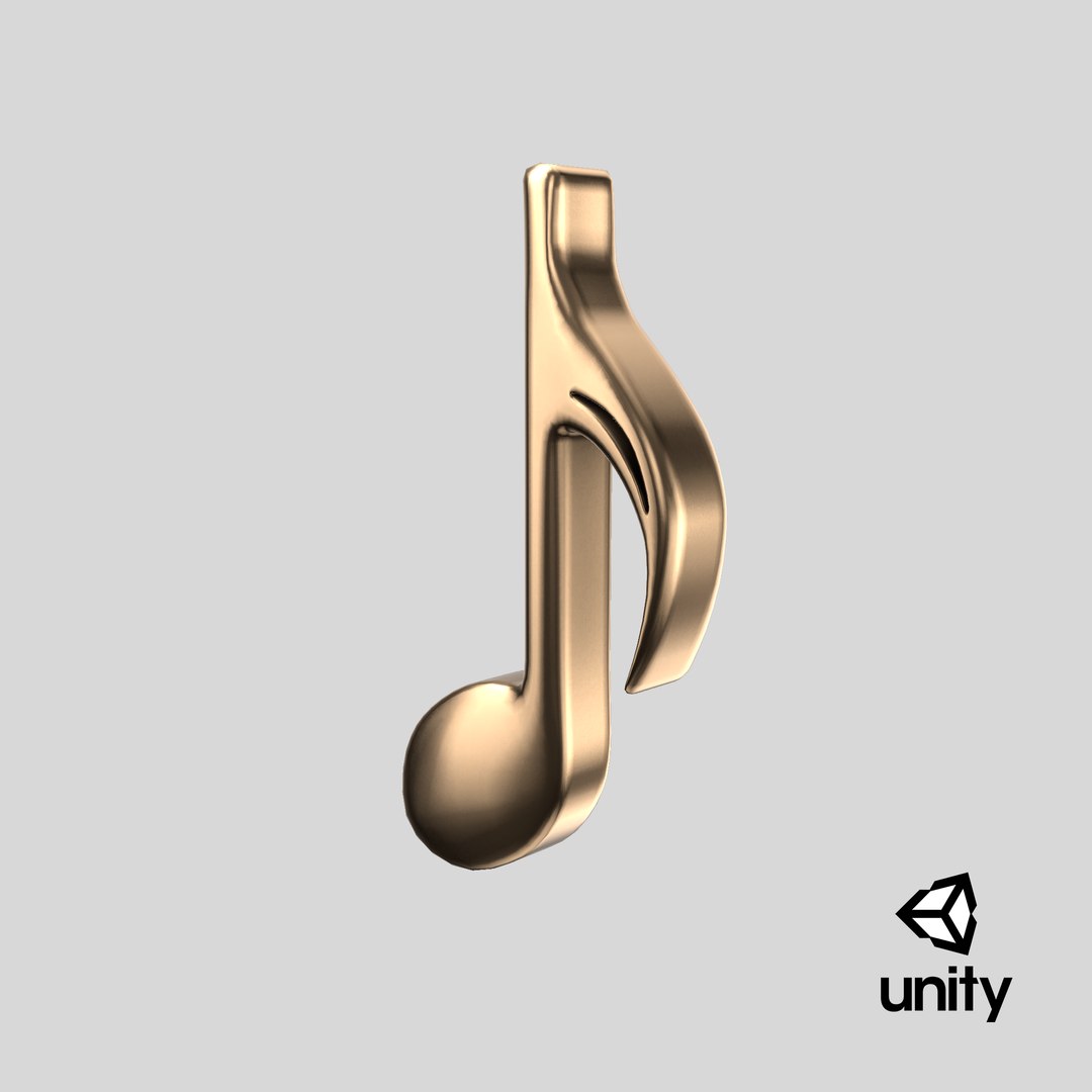 Semiquaver 16th Note model - TurboSquid 2019589