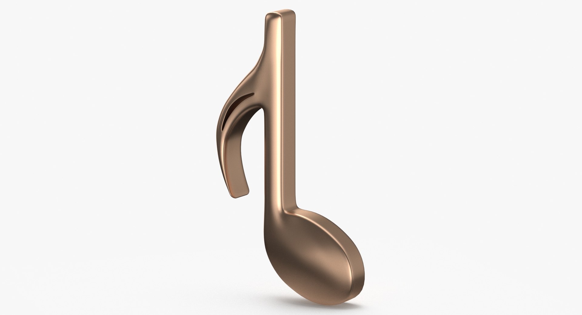 Semiquaver 16th Note model - TurboSquid 2019589