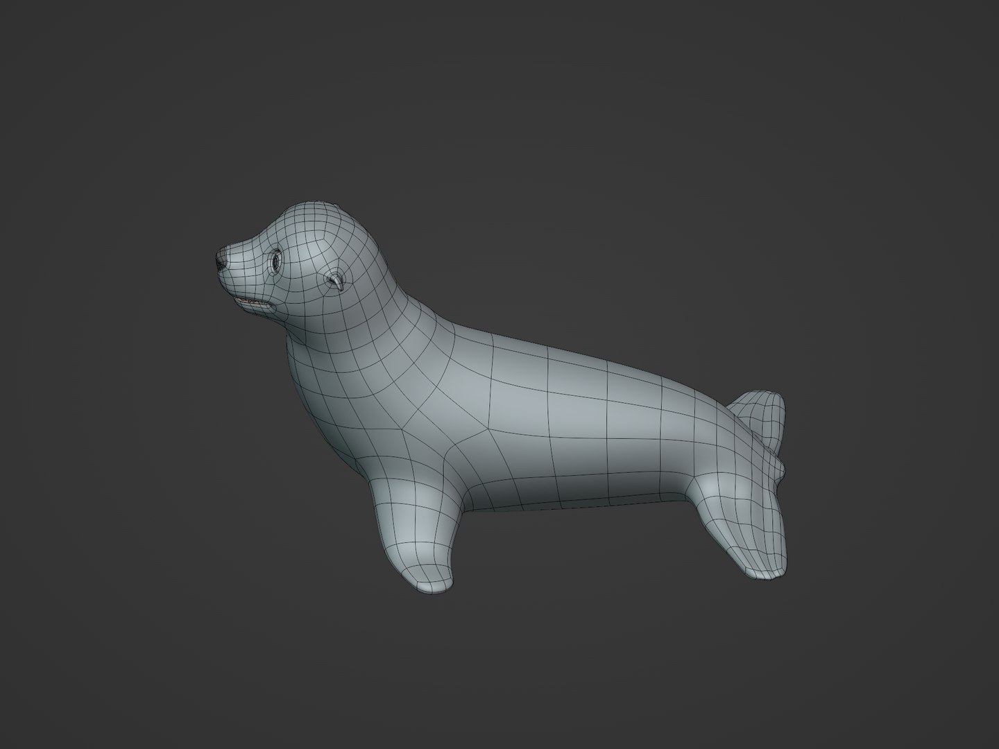 3D cartoon seal model - TurboSquid 1353014