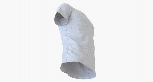 Mens neck t-shirt 3D model - TurboSquid 1154559
