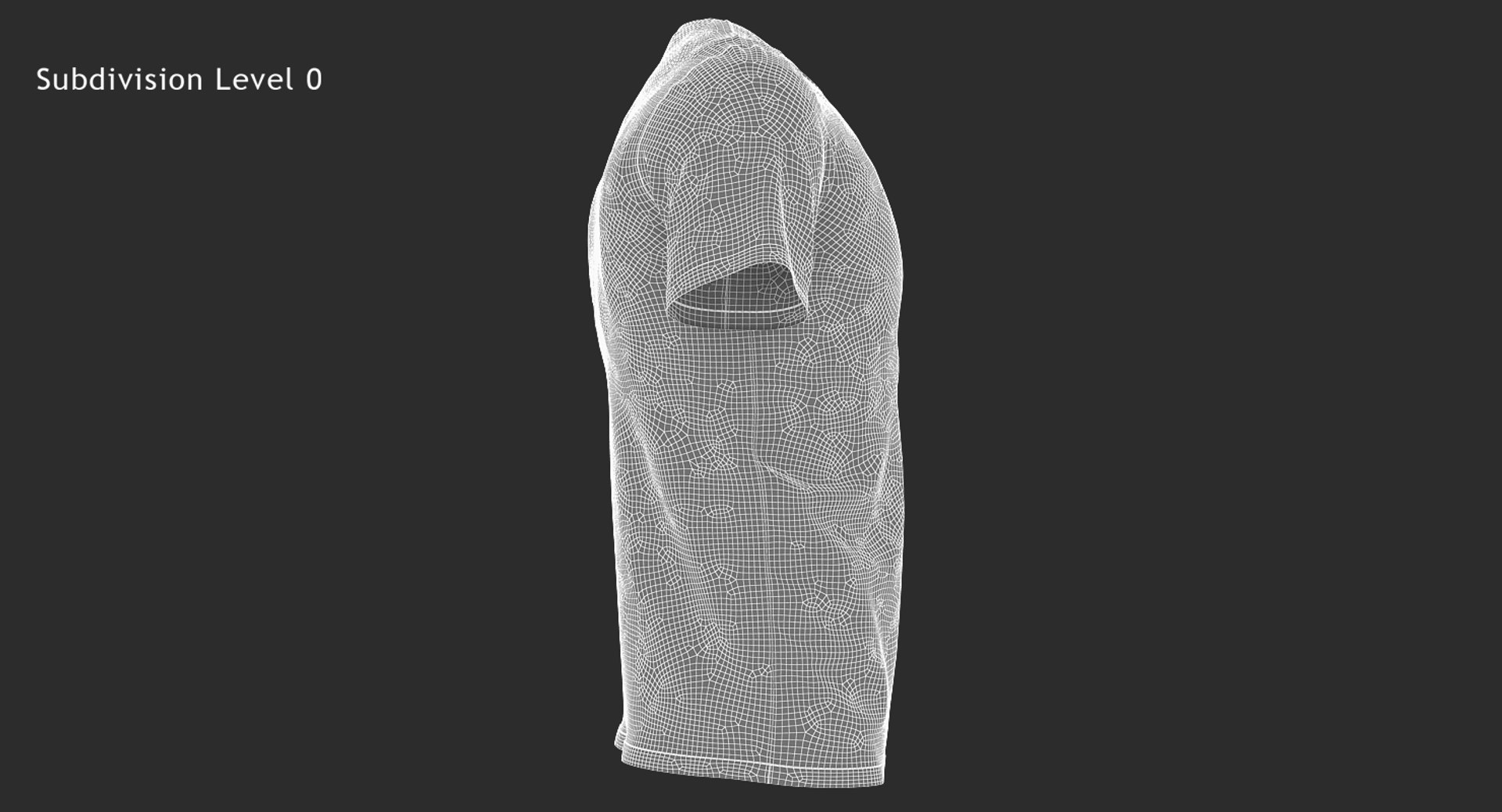 Mens Neck T-shirt 3D Model - TurboSquid 1154559