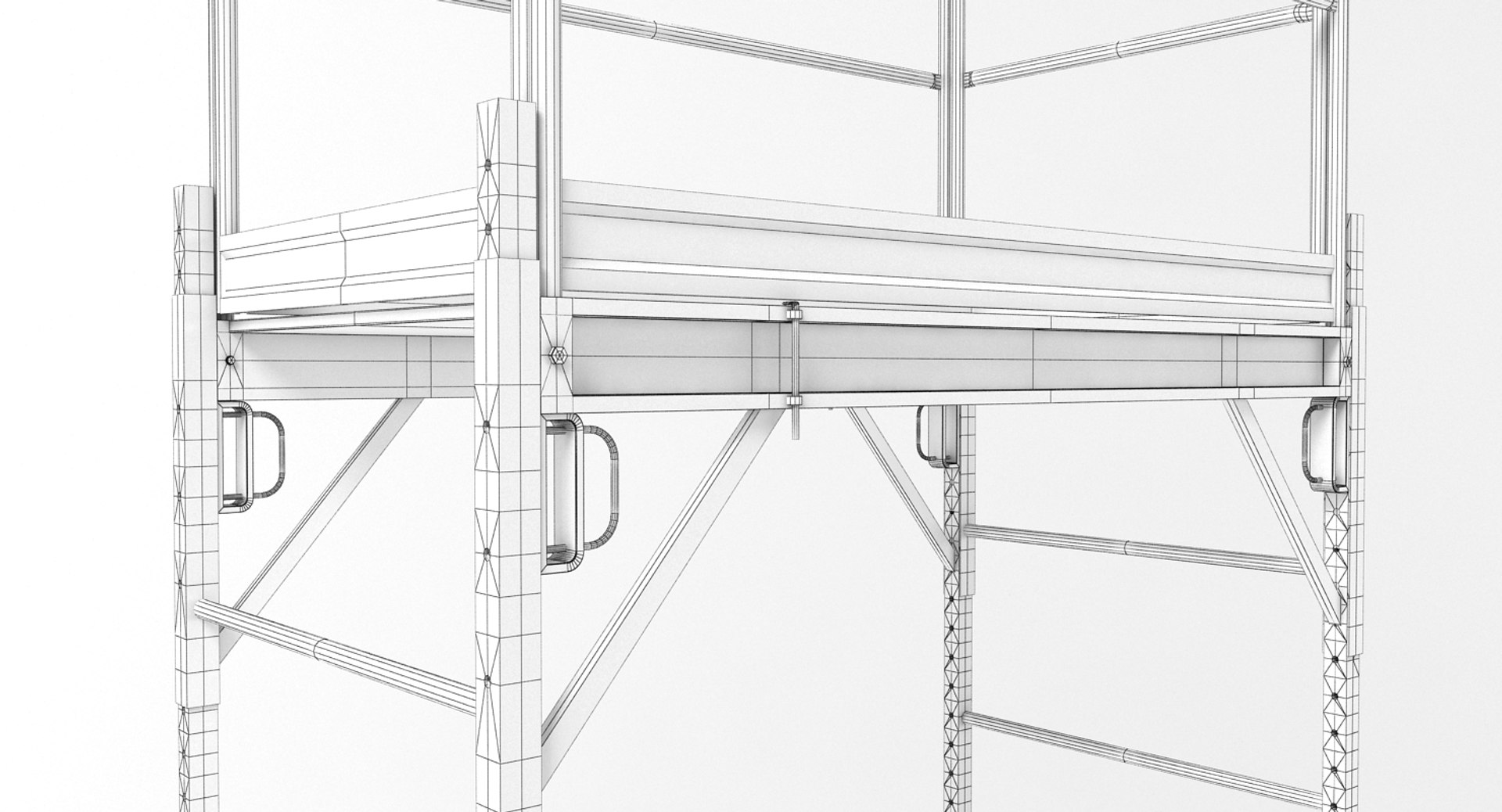 Scaffold Realistic 3d Max