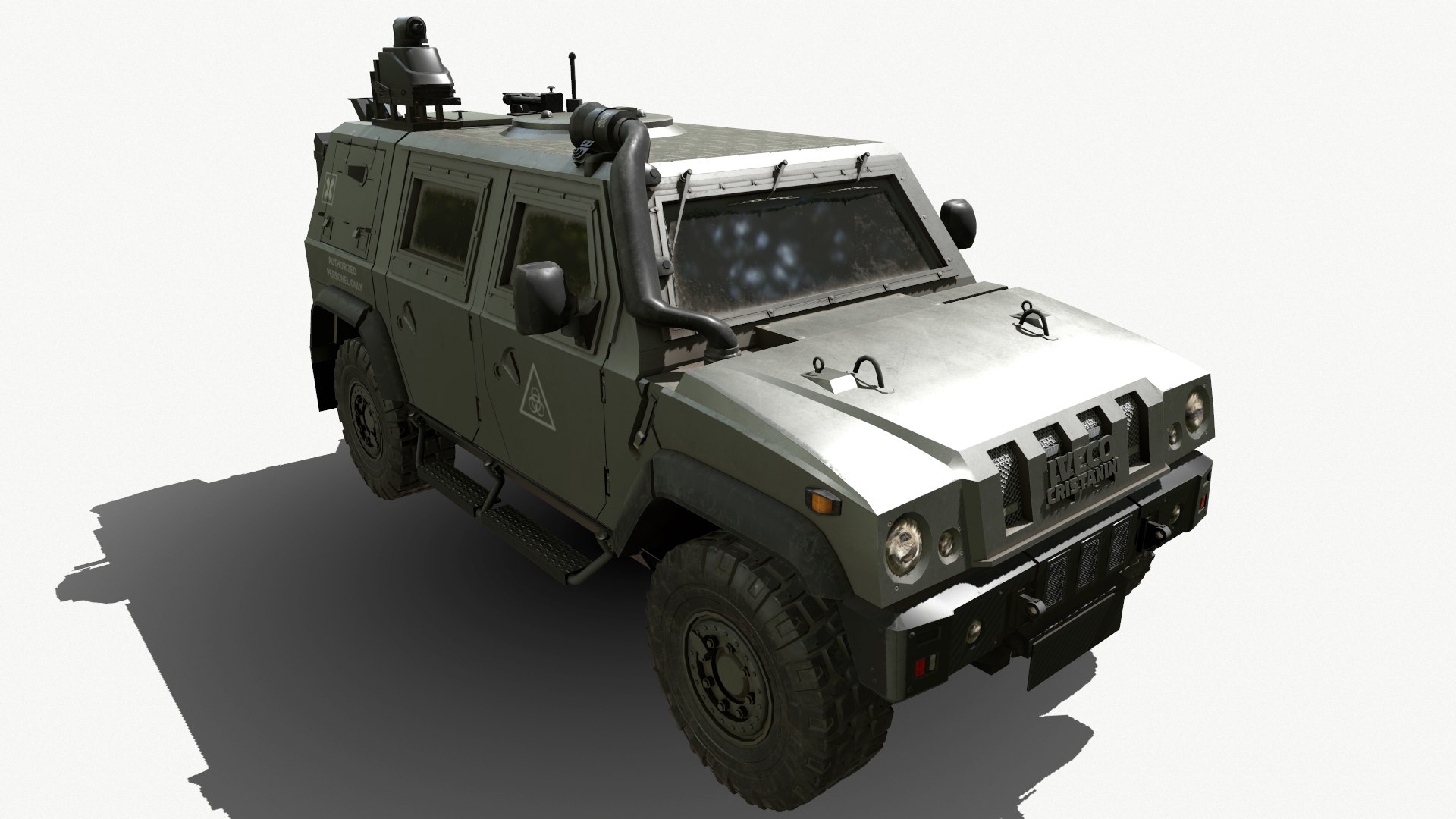 CRISTANINI 4x4 LMV 3D Model - TurboSquid 1842066