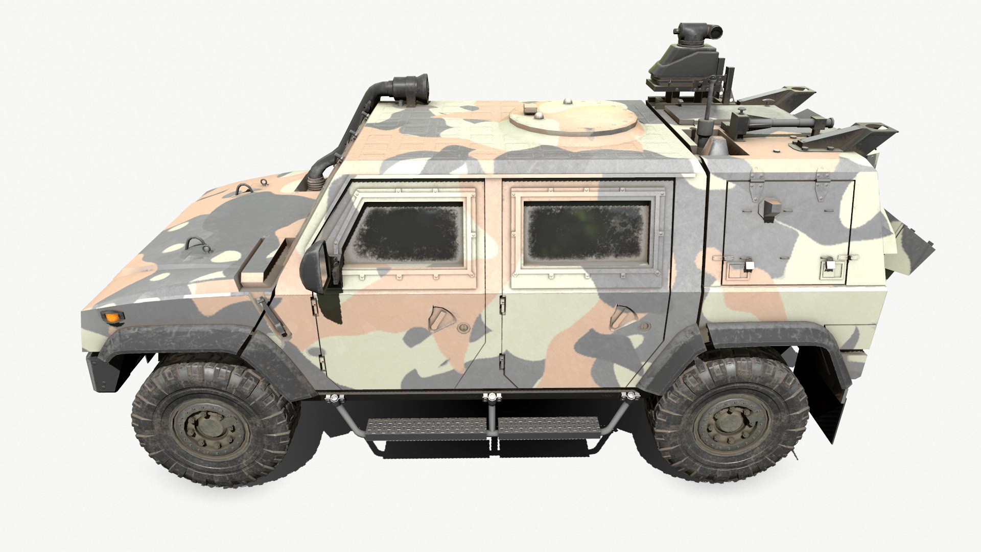 CRISTANINI 4x4 LMV 3D Model - TurboSquid 1842066