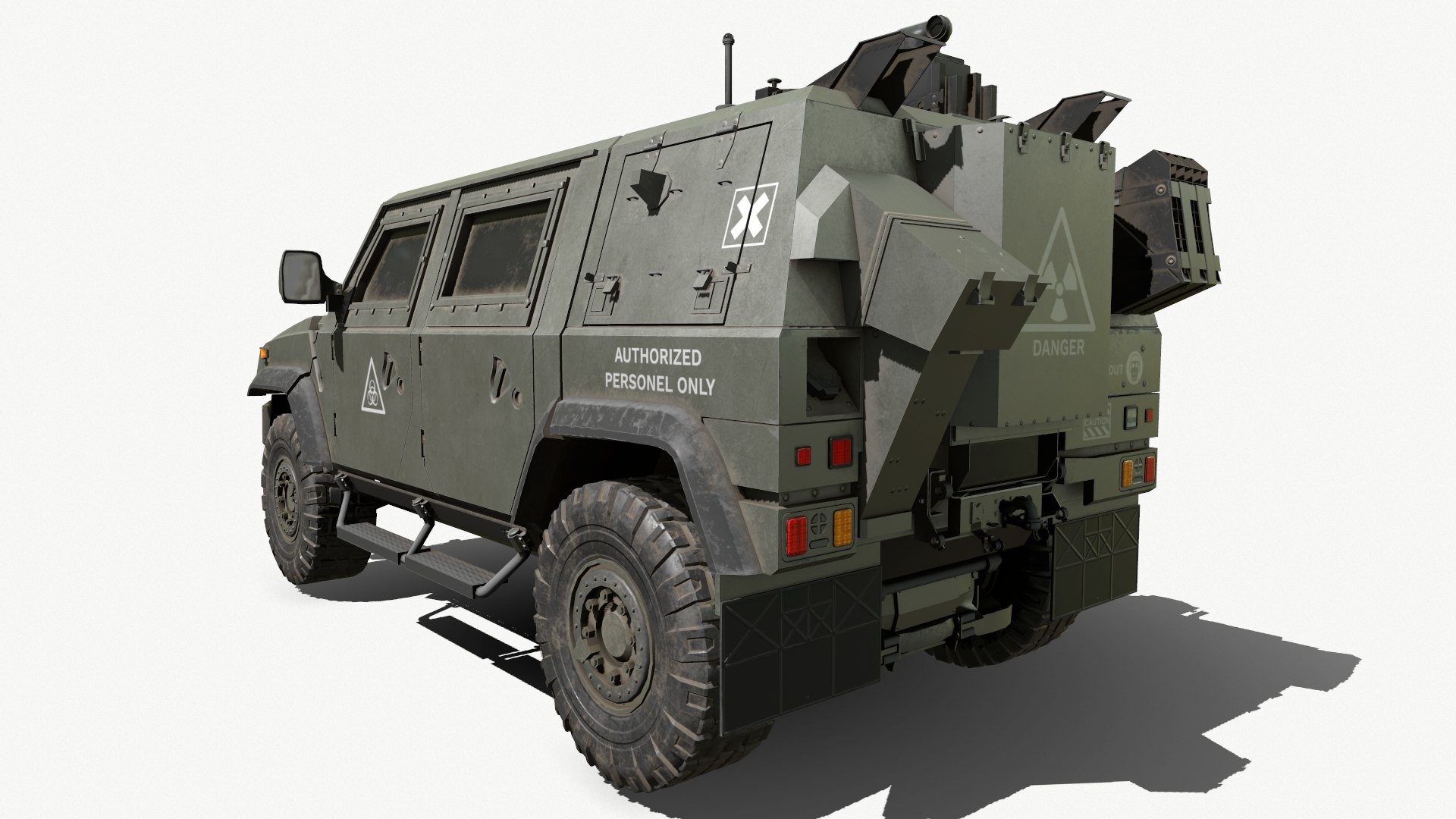 CRISTANINI 4x4 LMV 3D Model - TurboSquid 1842066