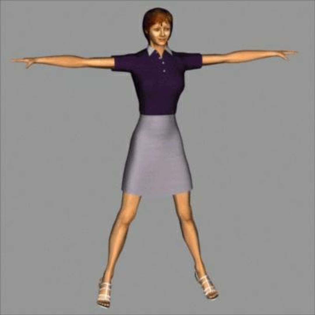 character constance 3d model