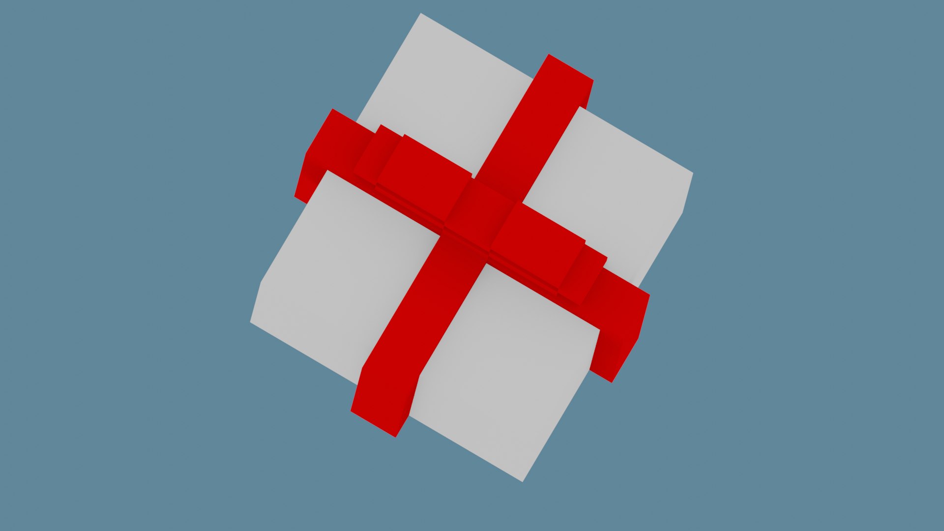 Gift Box 8 Bit Voxel Art Low Poly 3D Model - TurboSquid 1840402