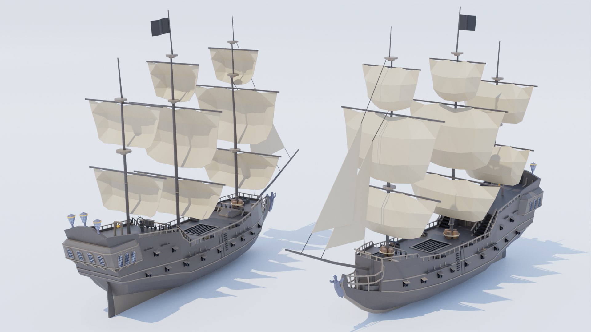 3D Pack 29 Sea Low-Poly 3D Models - TurboSquid 2083208