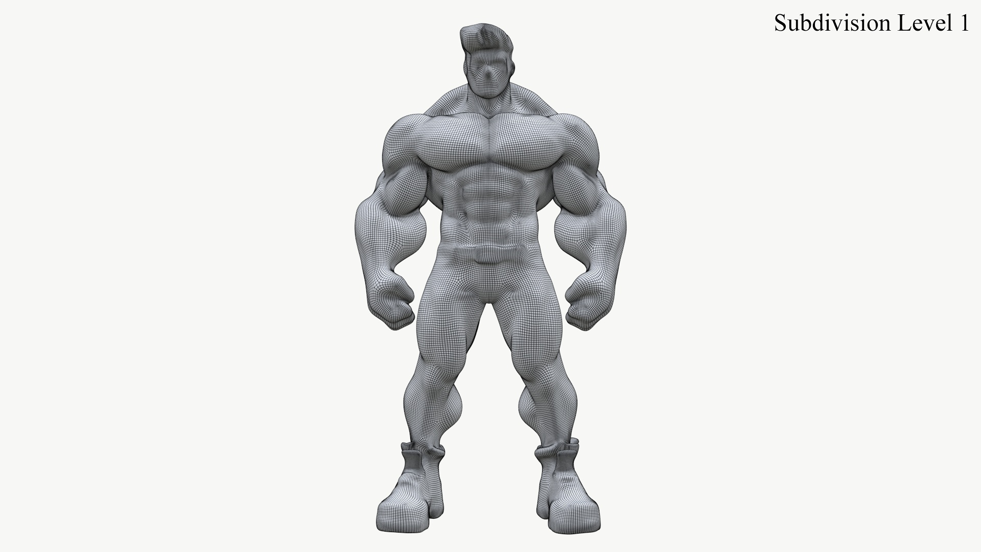 3D Muscular Man Trophy 1 Model - TurboSquid 2320894