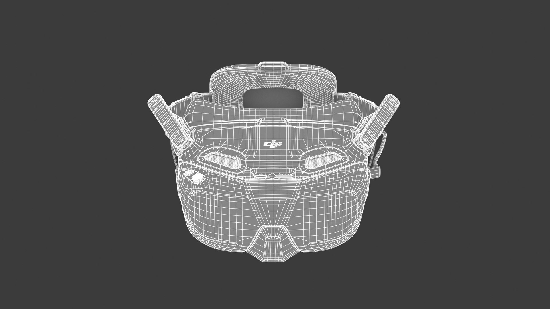 DJI Goggles N3 FPV Headset Model - TurboSquid 2417854