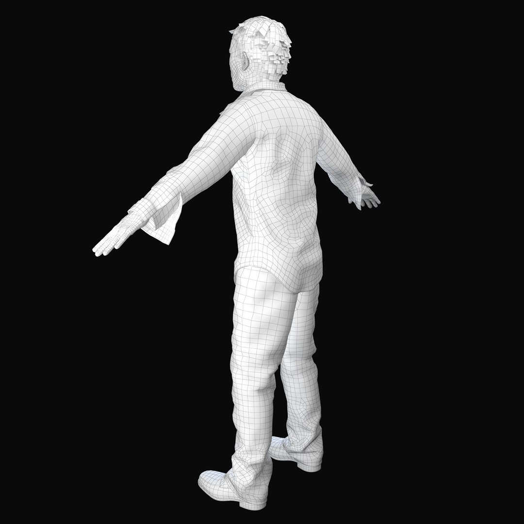 3D zombie rig model - TurboSquid 1211179