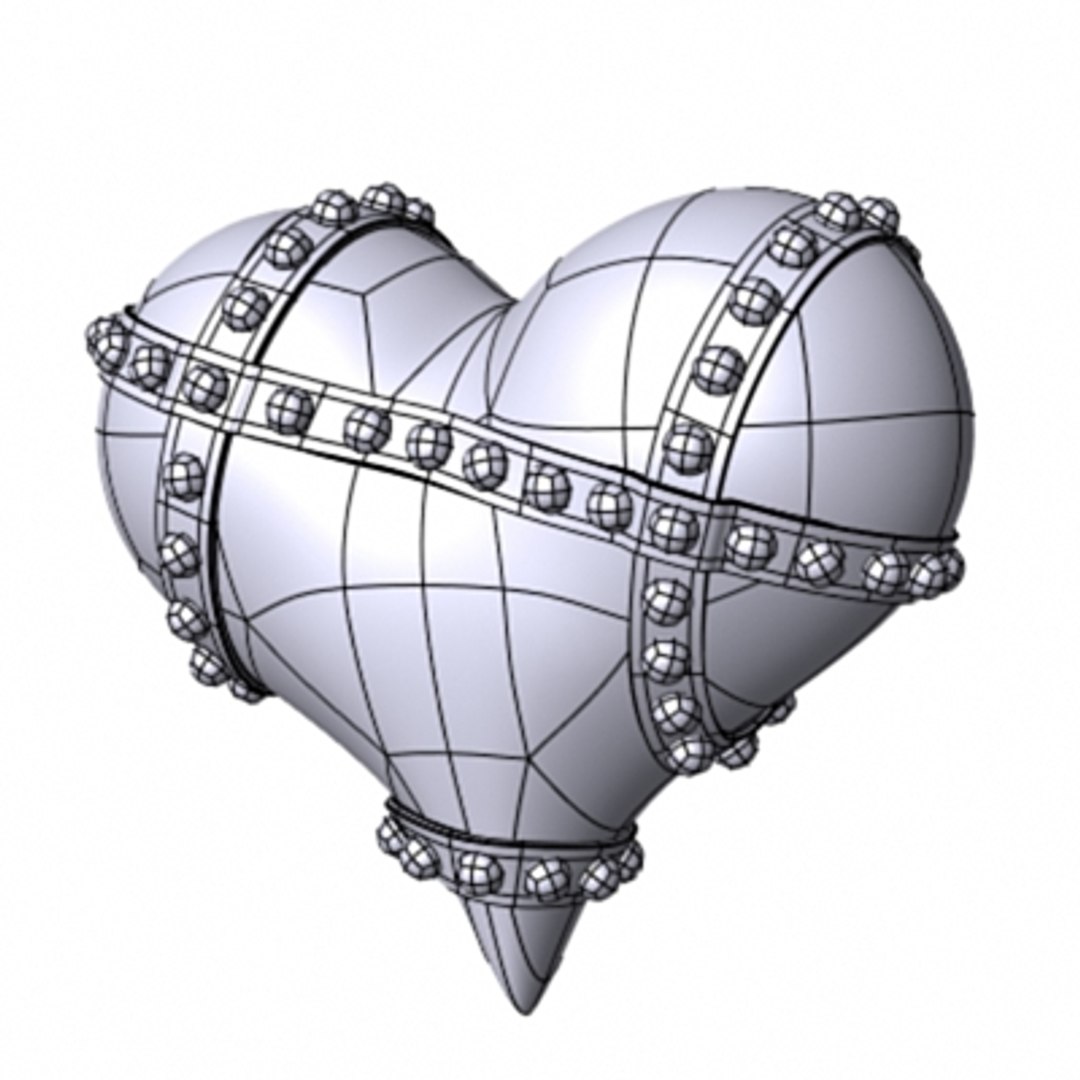 Heart 3d Obj