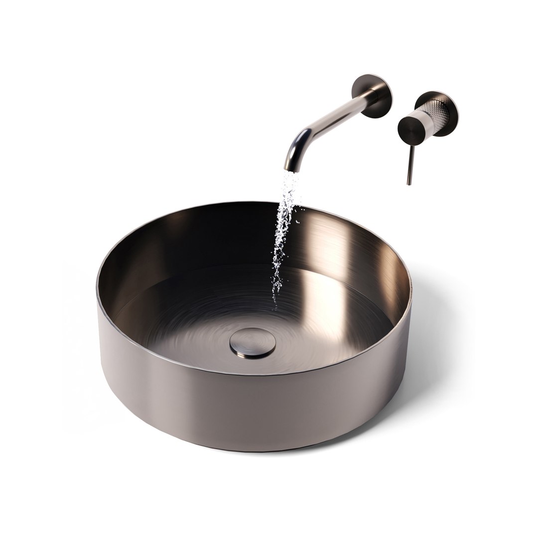 4 Washing Basins 3D Model - TurboSquid 2003361