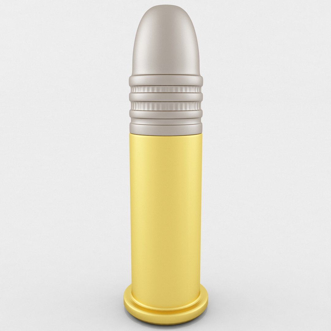 22 Long Rifle Cartridge 3D Model - TurboSquid 1303047