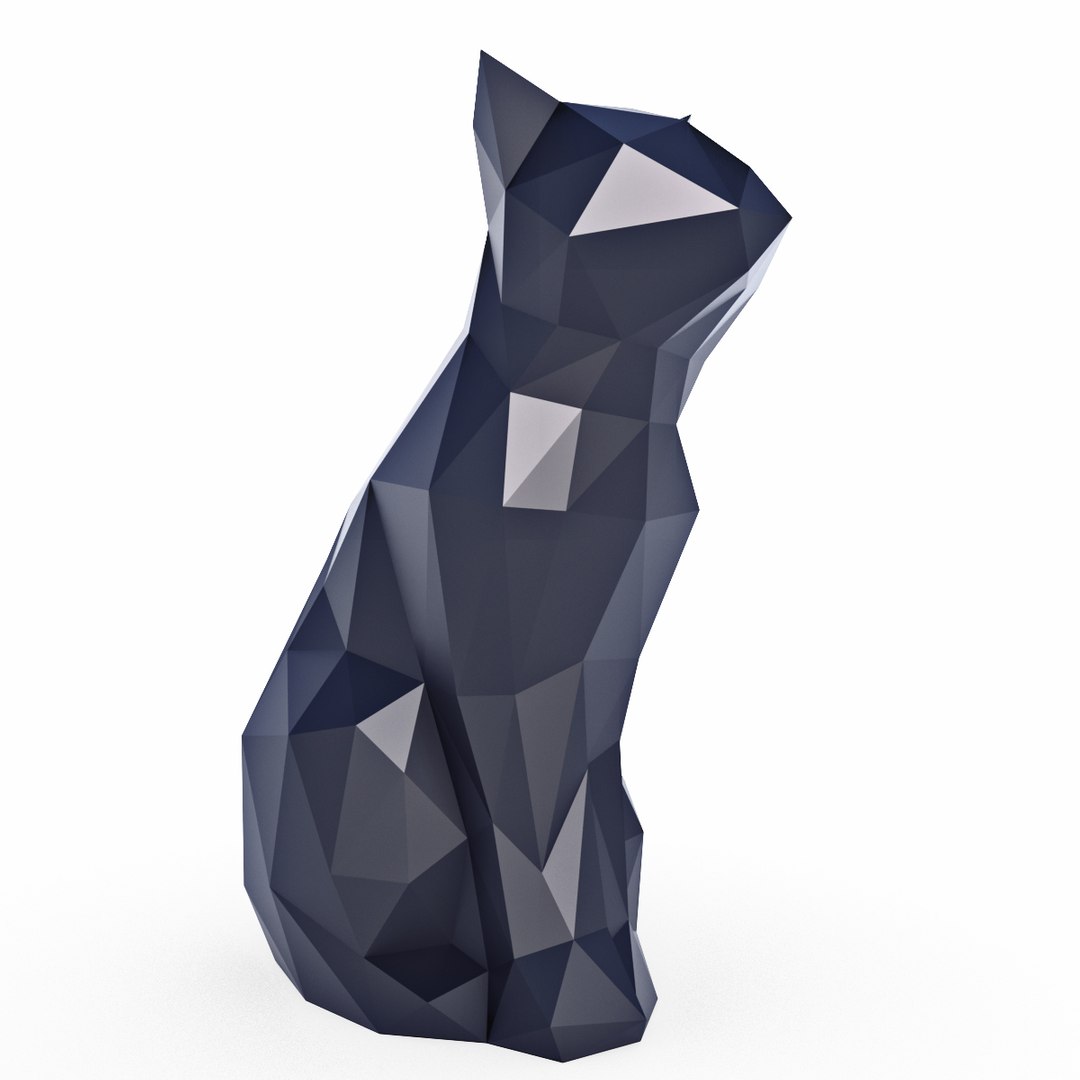 Cat V4 3D Model - TurboSquid 1310695