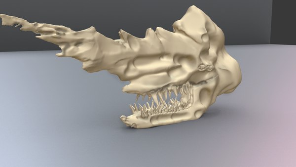 sea creature monster 3d model