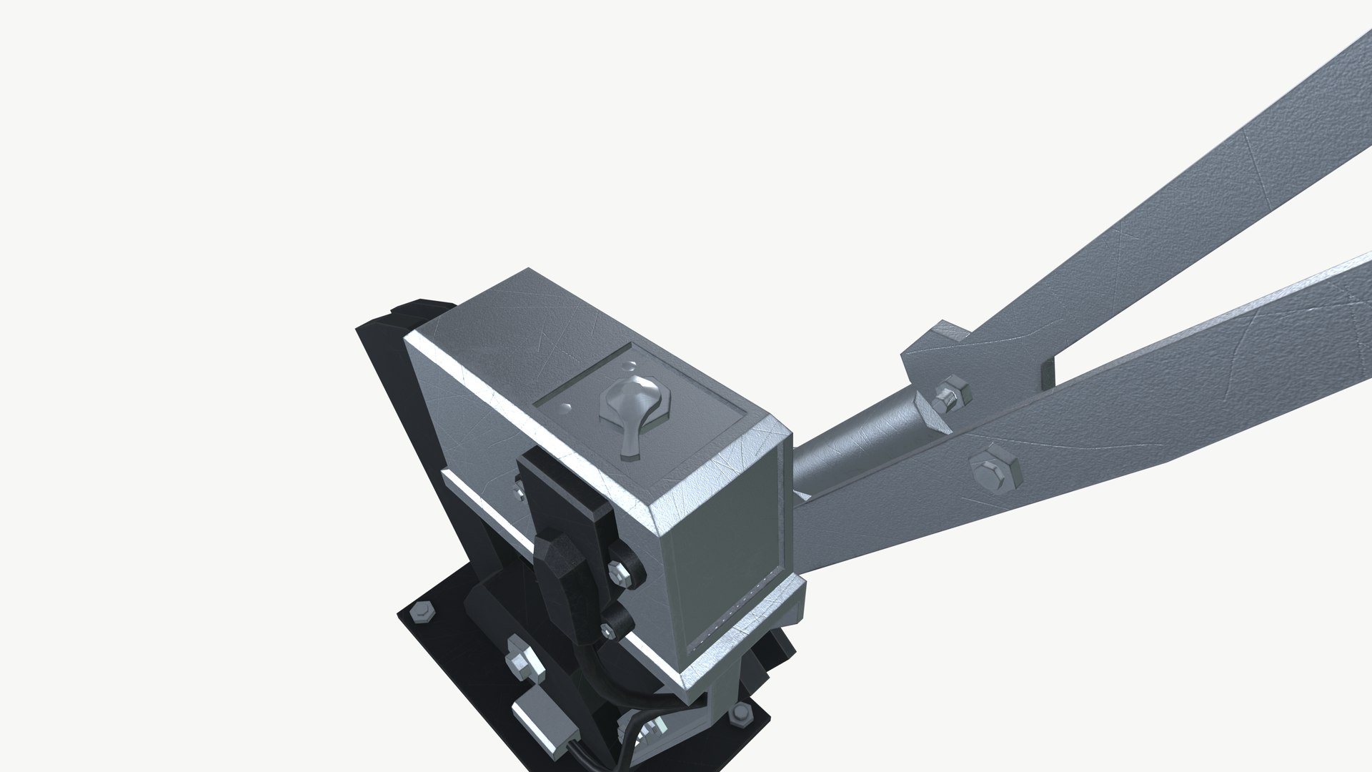 Machine Lever 3D Model - TurboSquid 2333536