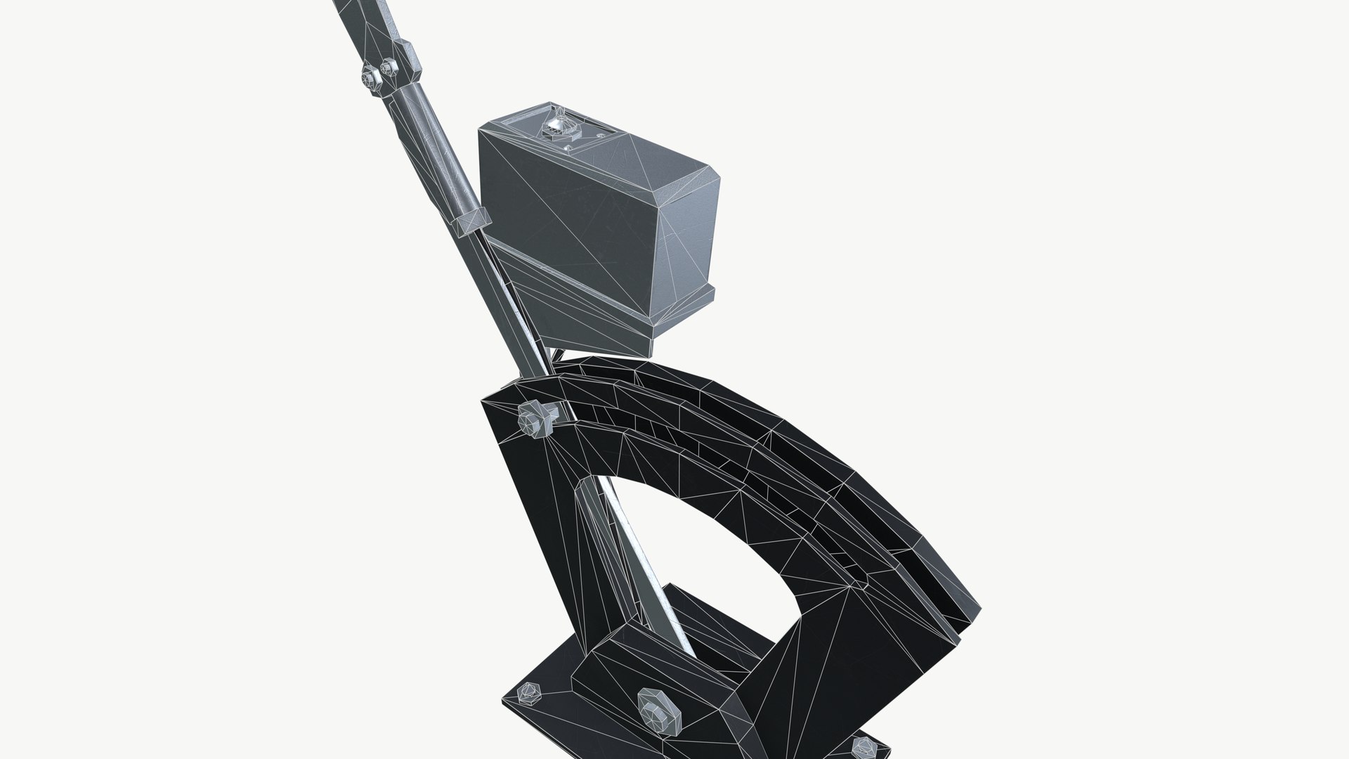 Machine Lever 3D Model - TurboSquid 2333536