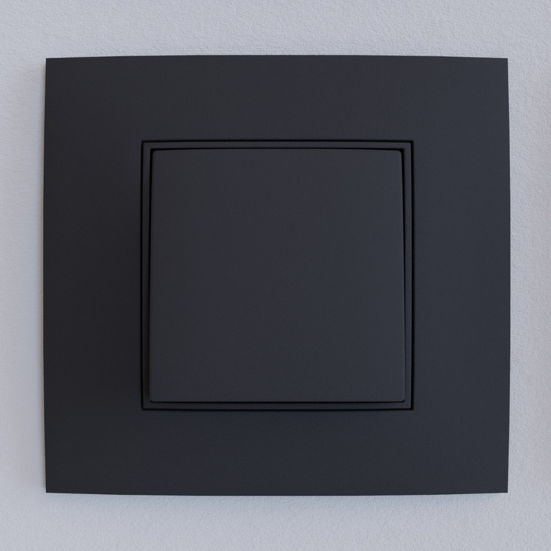 Light Swiches And Outlets Collection 3D Model - TurboSquid 2006610