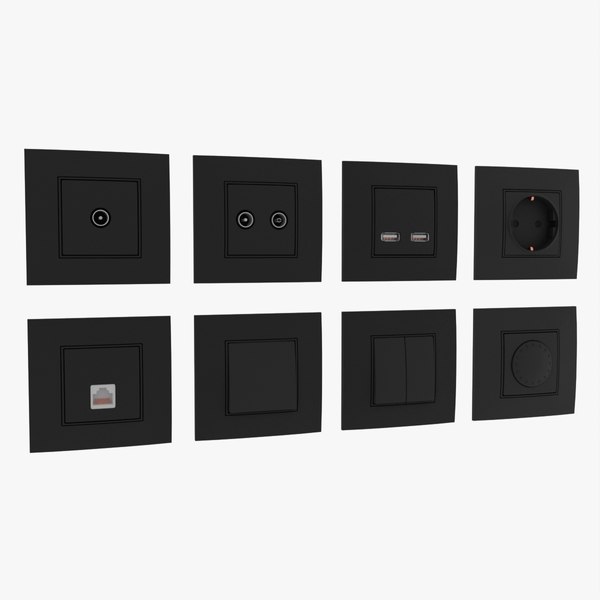 Electrical Outlet STL Models for Download | TurboSquid