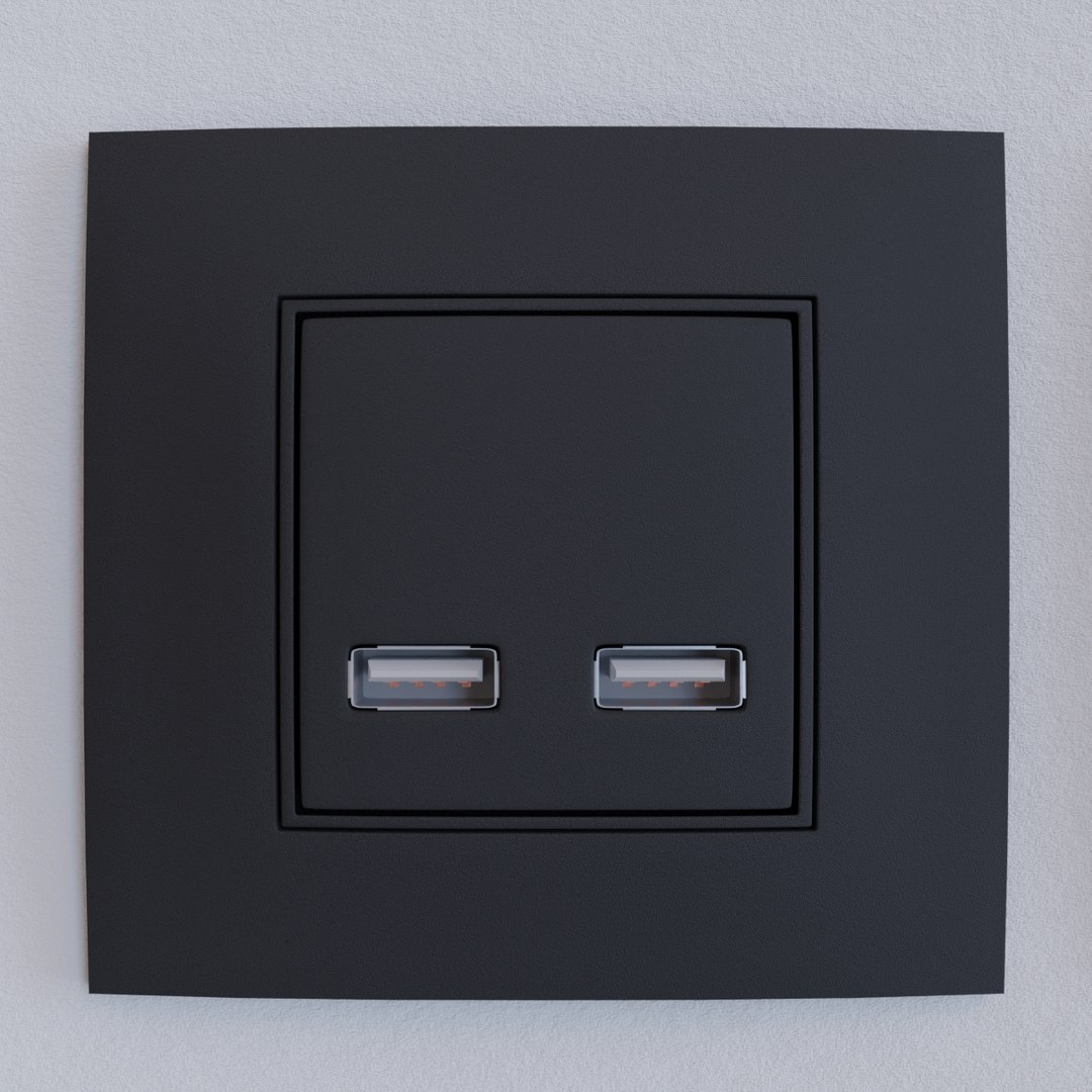 Light Swiches And Outlets Collection 3D Model - TurboSquid 2006610