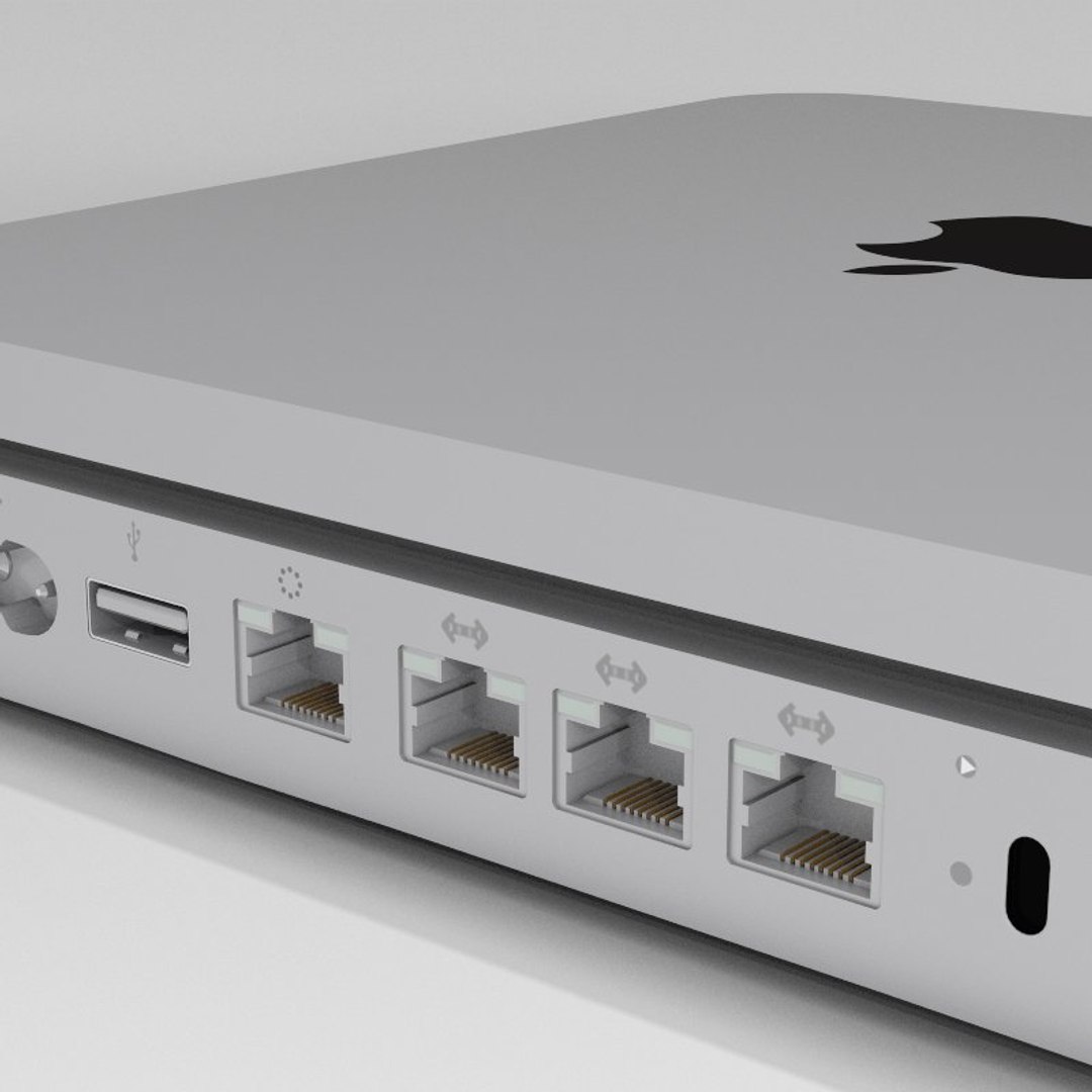 apple time capsule 3d model