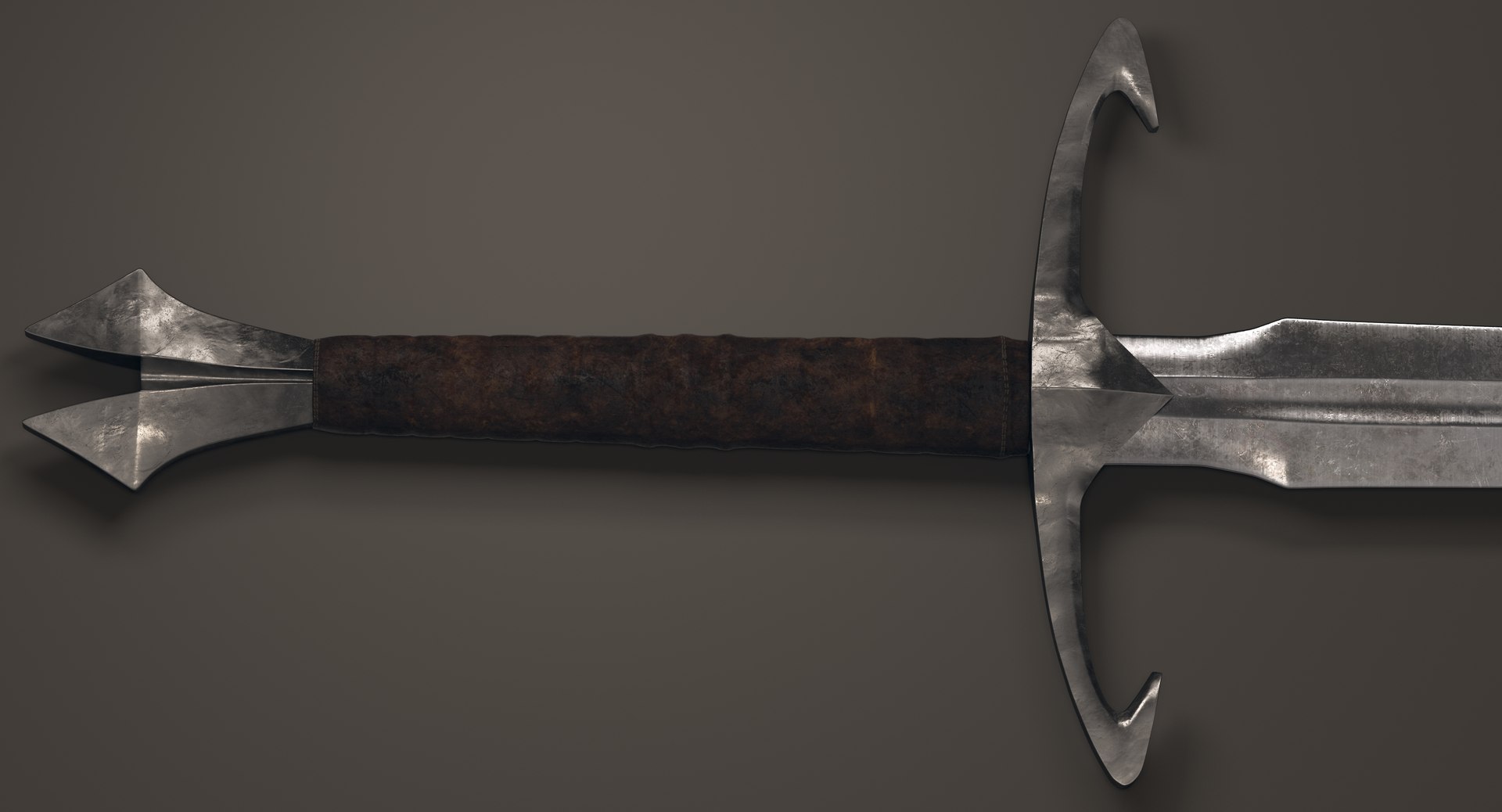 3D Model Handed Sword Blade - TurboSquid 1172127