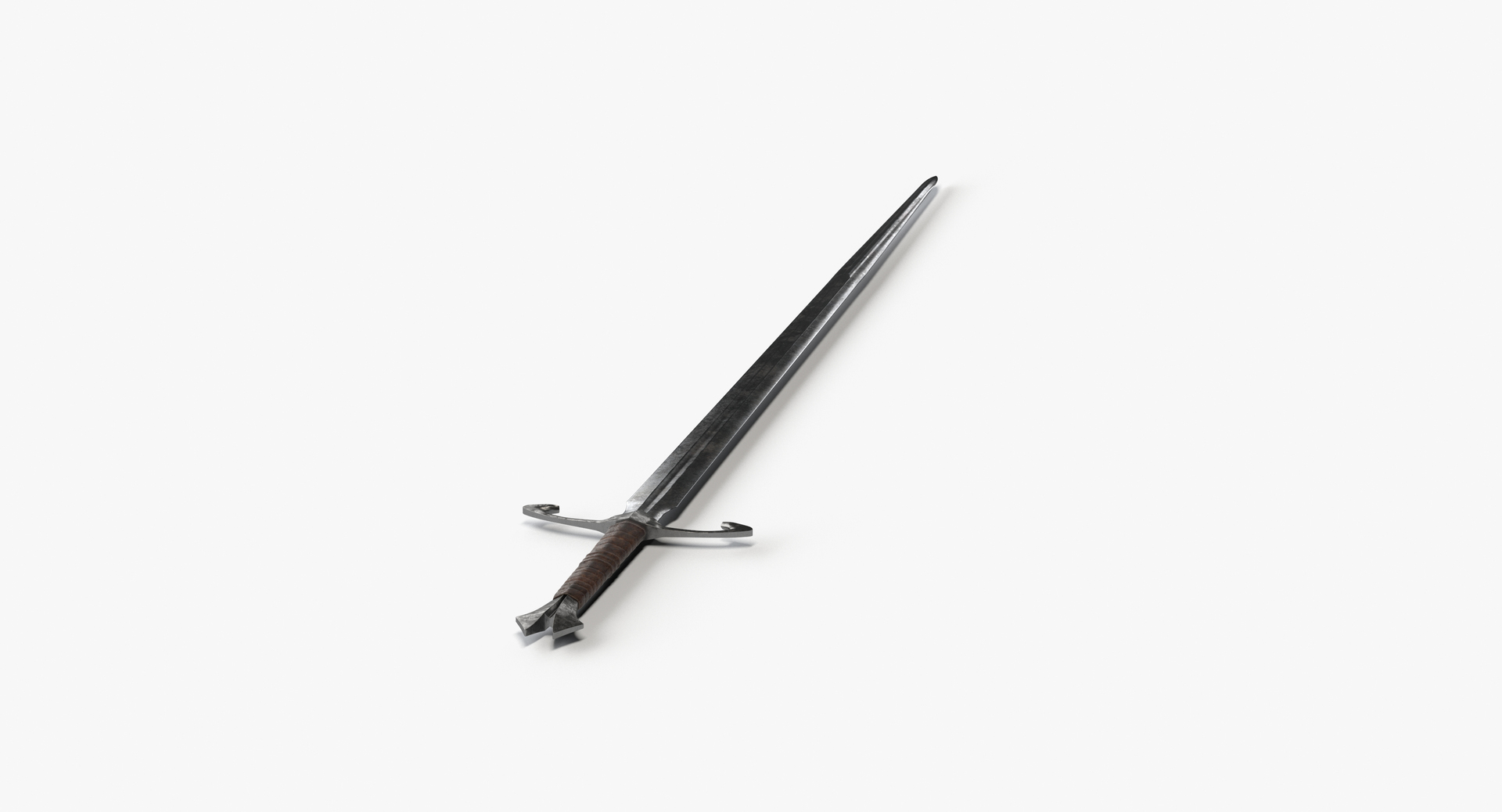 3D Model Handed Sword Blade - TurboSquid 1172127