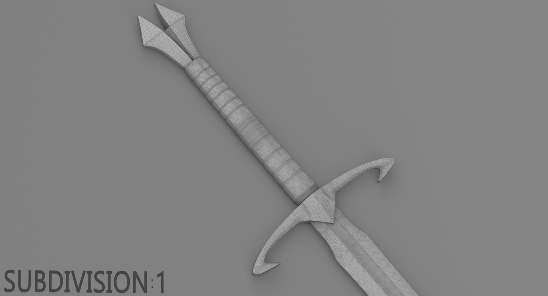 3D Model Handed Sword Blade - TurboSquid 1172127