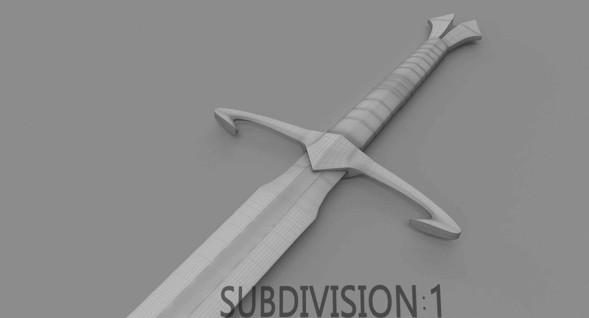 3D Model Handed Sword Blade - TurboSquid 1172127