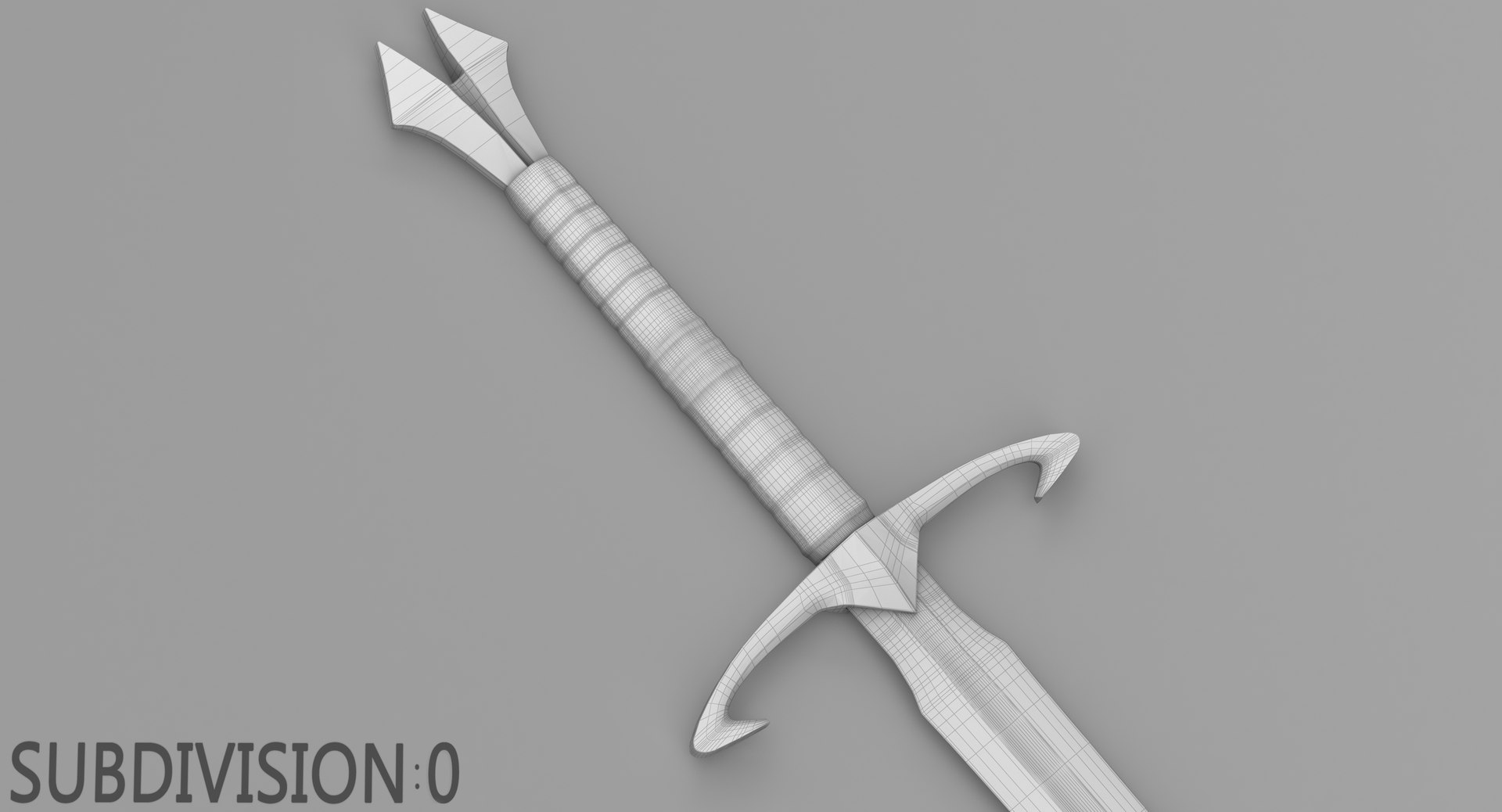 3D Model Handed Sword Blade - TurboSquid 1172127