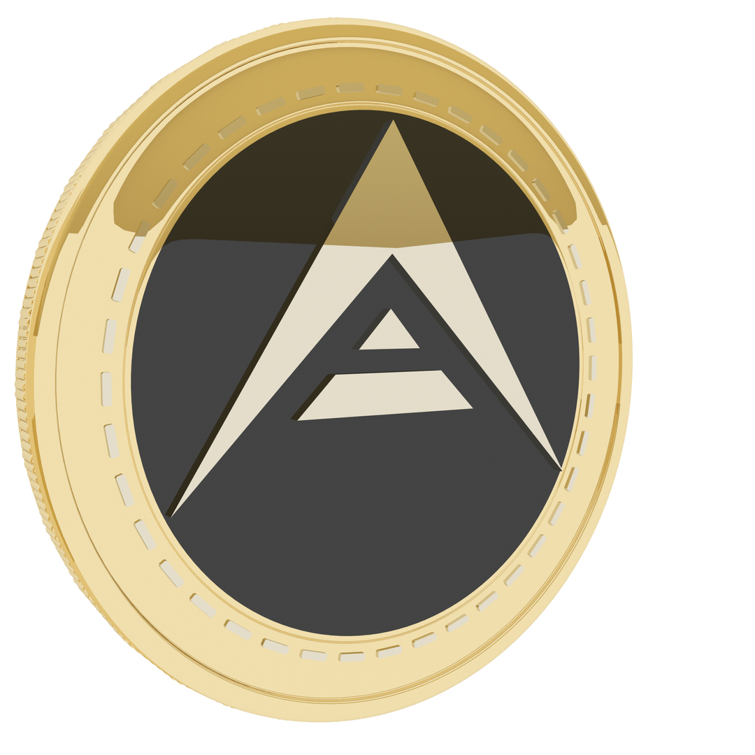 3D Ark Cryptocurrency Gold Coin - TurboSquid 1782255