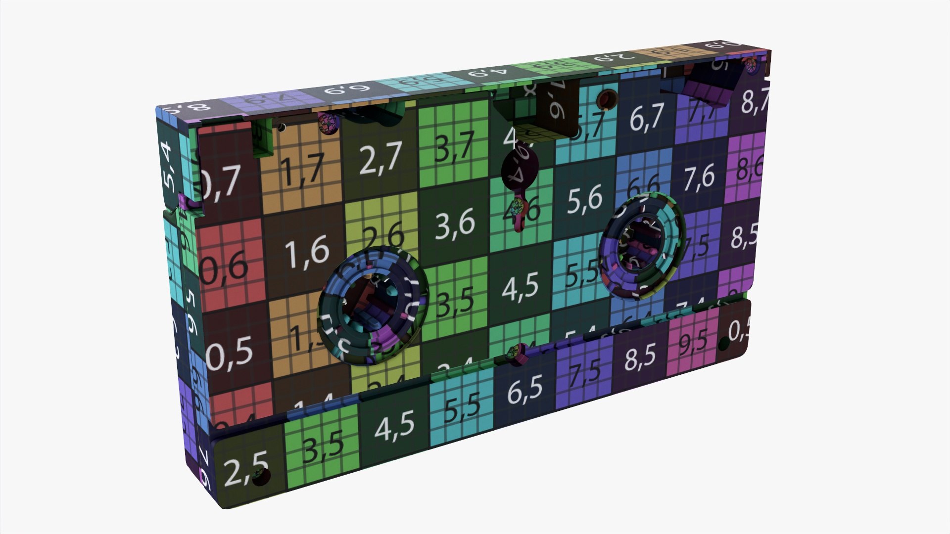 3D VHS Magnetic Tape Videocassette - TurboSquid 1809505